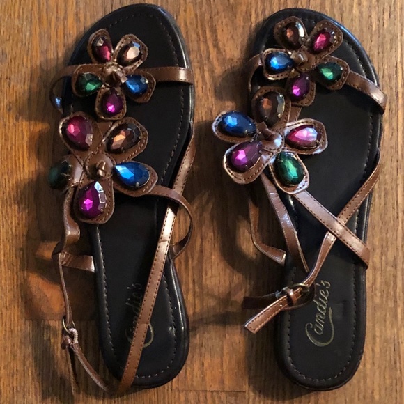 Candie's | Shoes | Candies Embellished Sandals | Poshmark